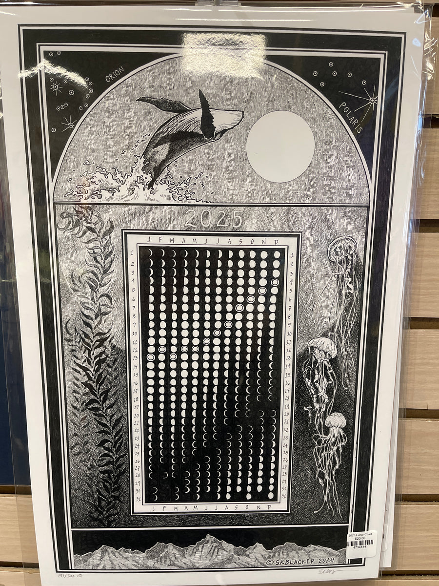 2025 Lunar Chart – Leapin Lizards